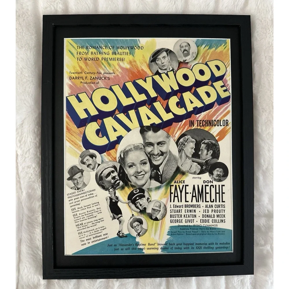 Hollywood Cavalcade | Art | Framed 939 Hollywood Cavalcade Alice Faye ...